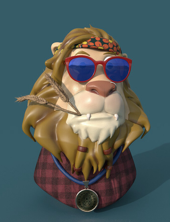 Henry Jiménez - NFT's Hippie Lions @OpenSea