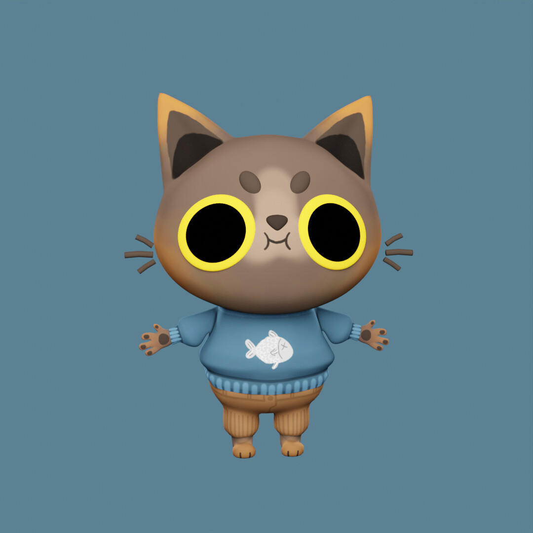 ArtStation - Mr Cat 3D Character