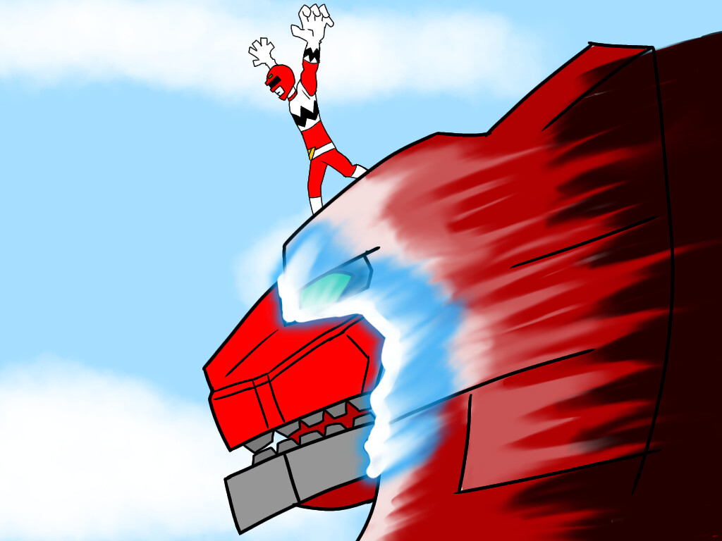 how to draw power rangers lost galaxy