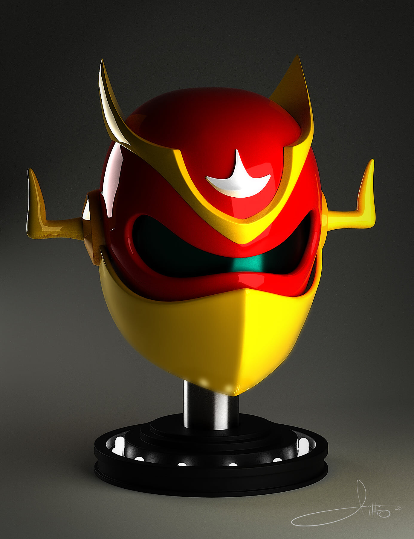 ArtStation - Hiroshi Shiba Helmet