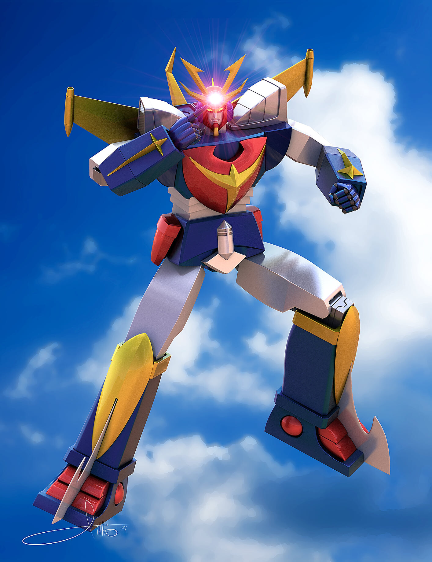 ArtStation - Daitarn III