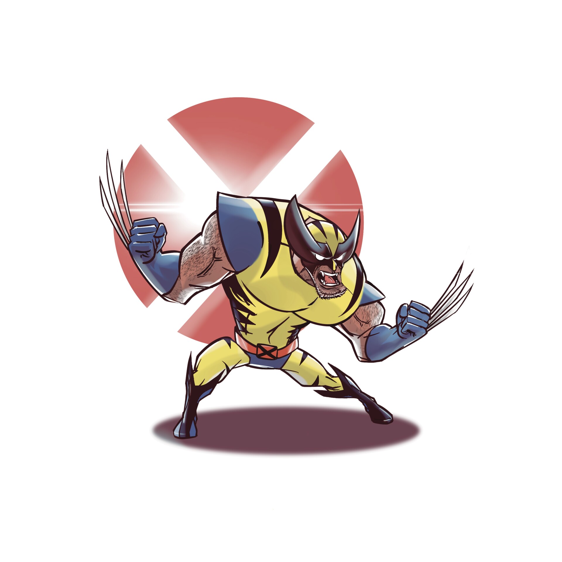ArtStation - Toony Wolverine
