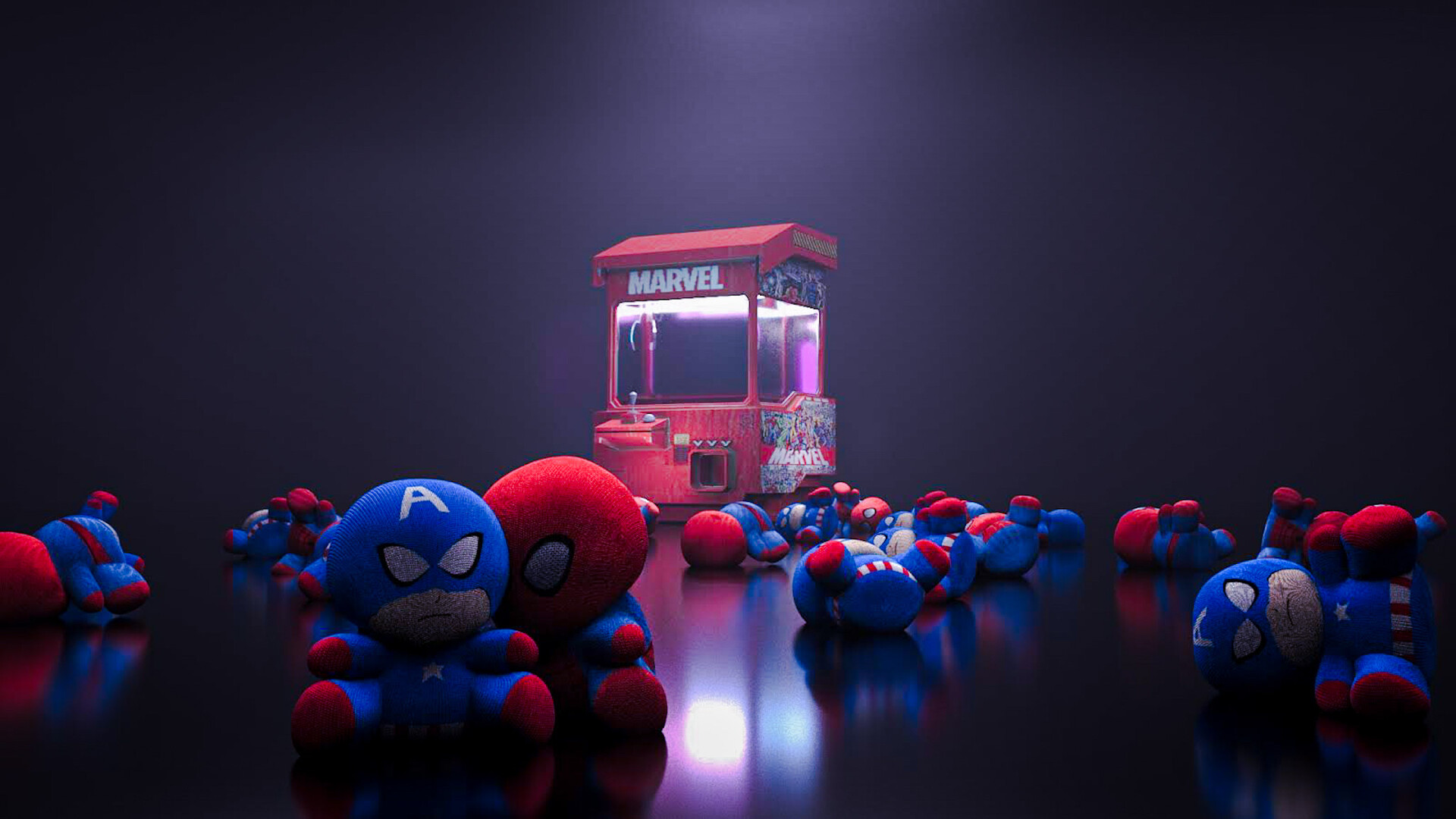 ArtStation - Soft toys out of the Toy-Claw machine!