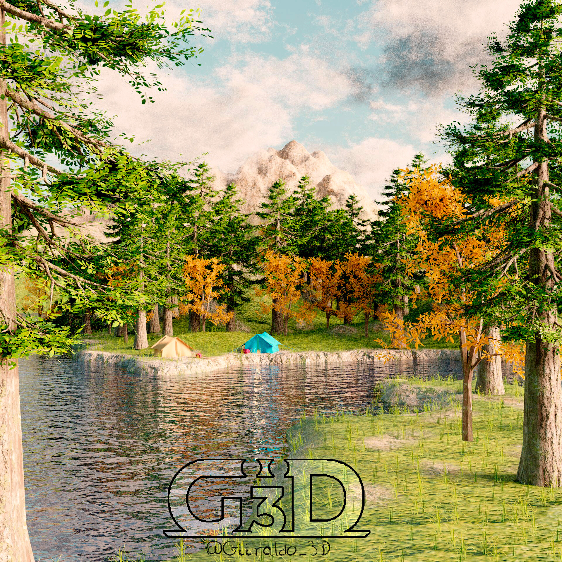 ArtStation - The Lake