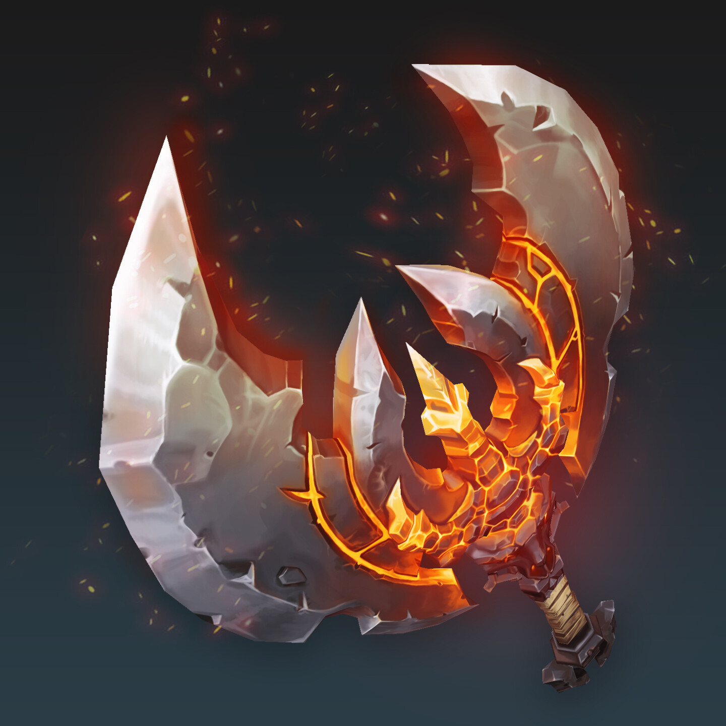 ArtStation - Demon Axe - 3D model