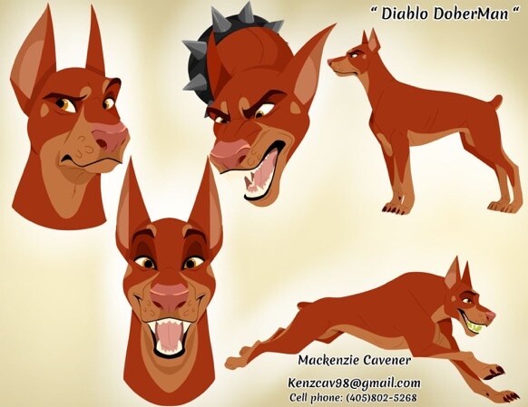 ArtStation - Diablo Doberman