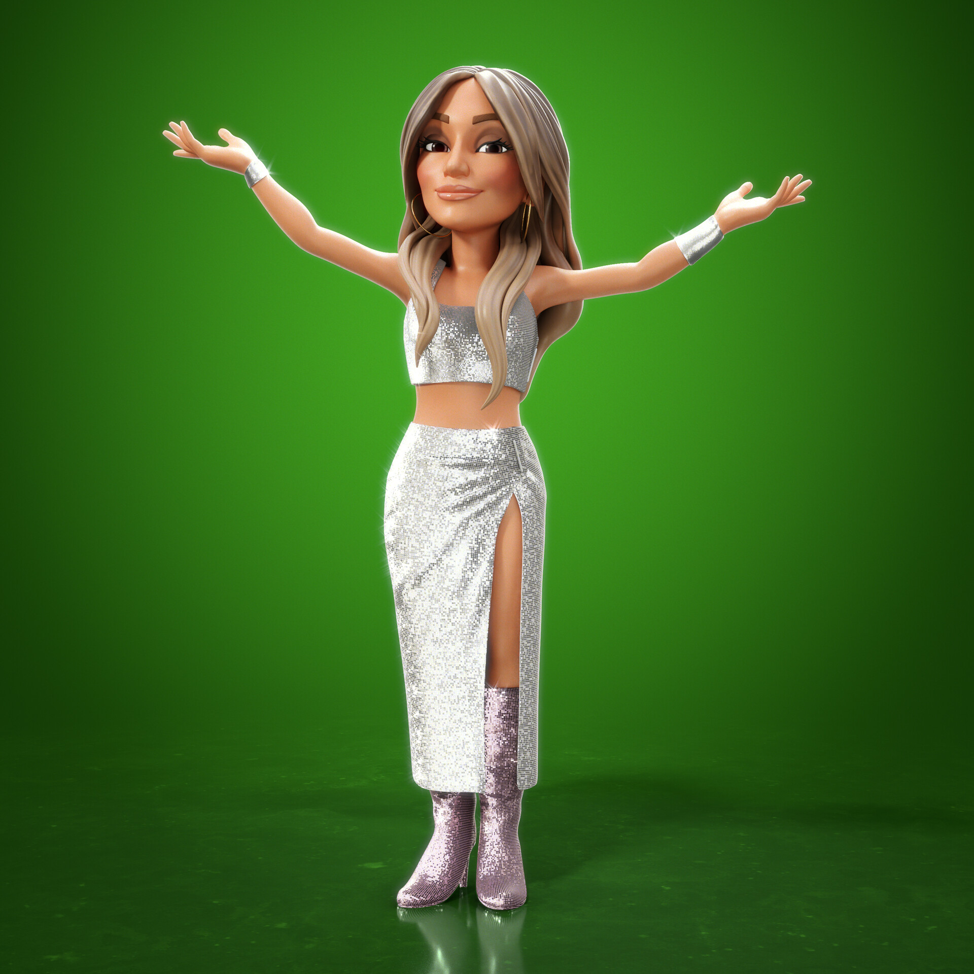 ArtStation - Jennifer Lopez Custom Genie