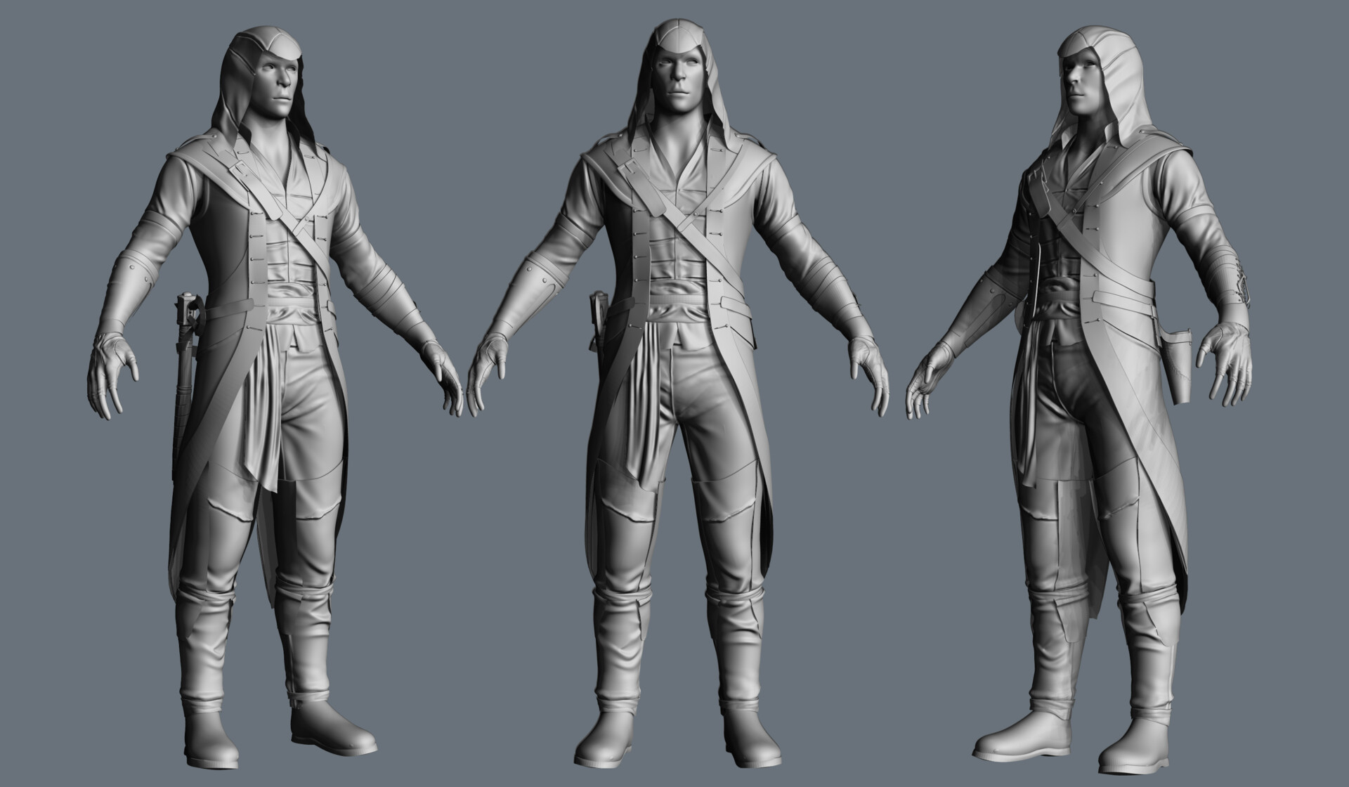 ArtStation - Connor Kenway ( WIP )