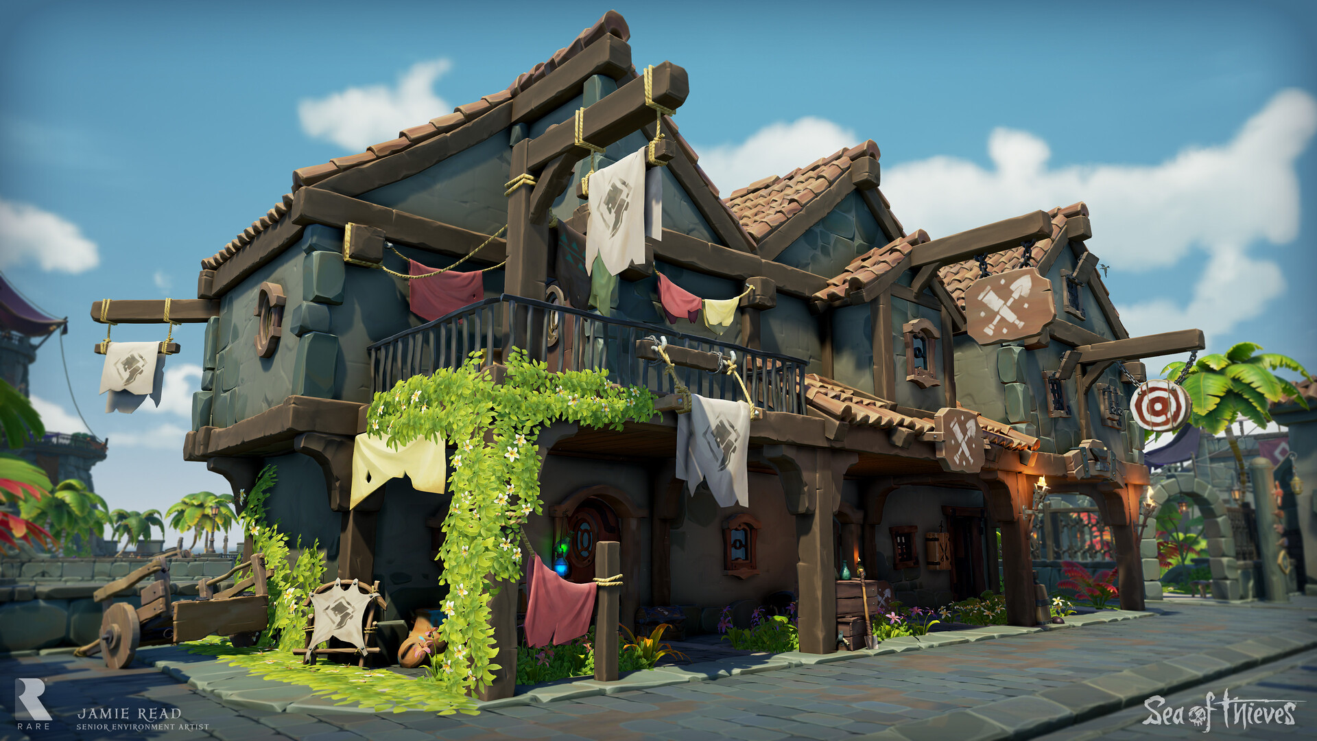 Jamie Read - Sea of Thieves - Port Merrick