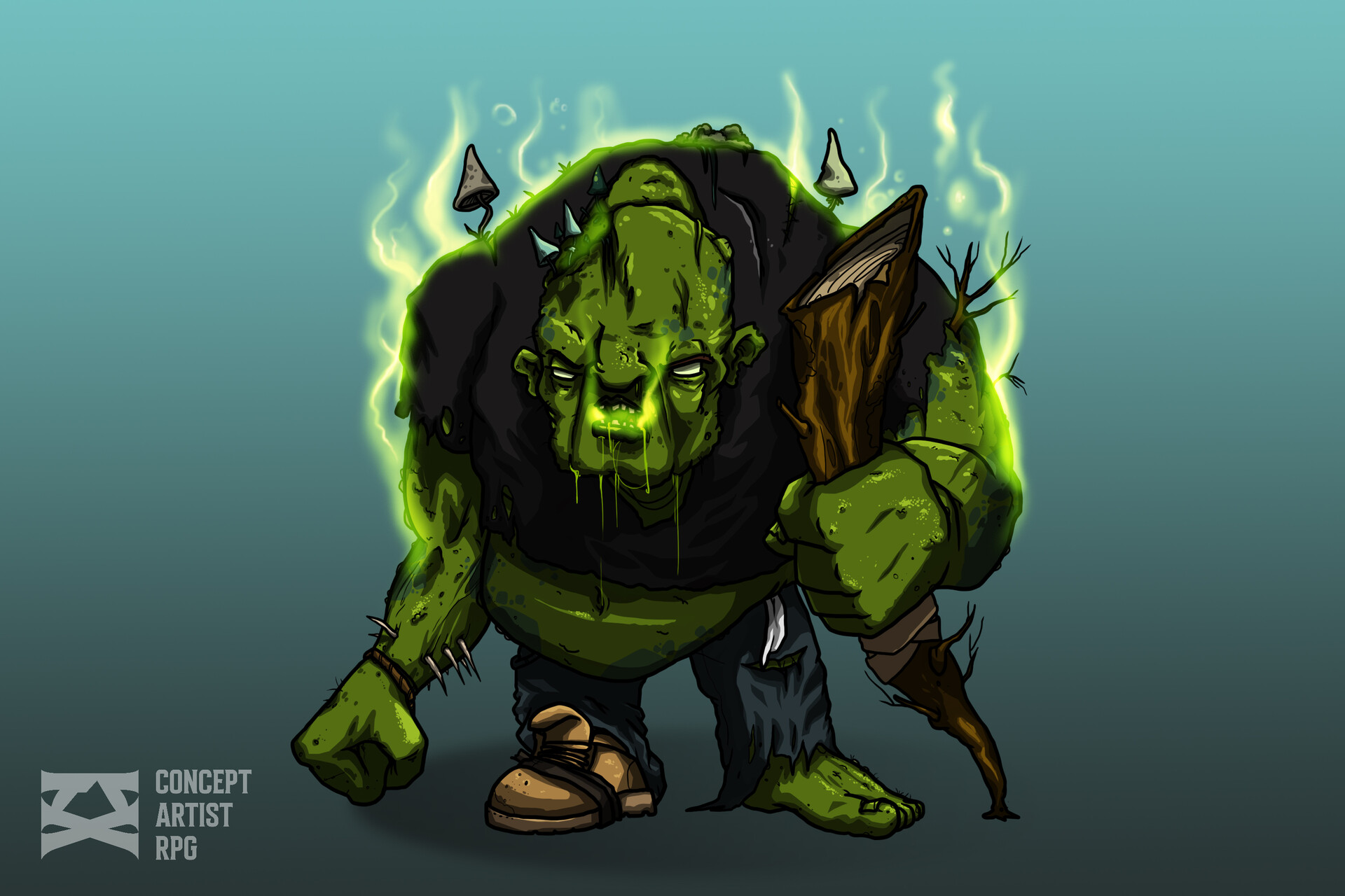 ArtStation - Swamp Creature