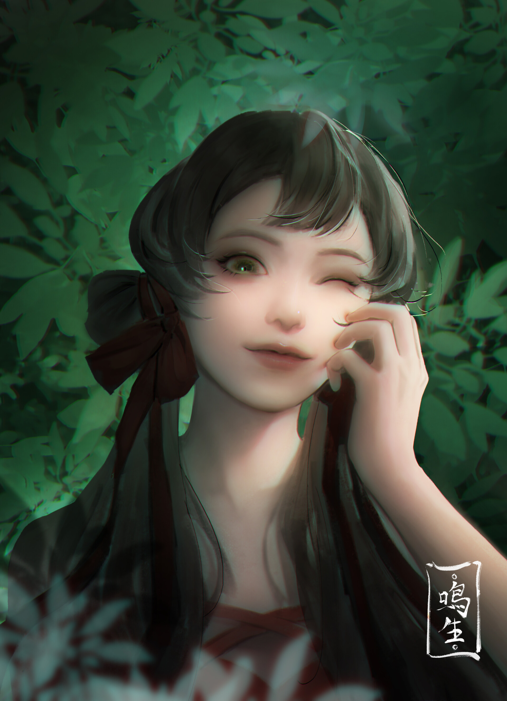 ArtStation - Colored Winking