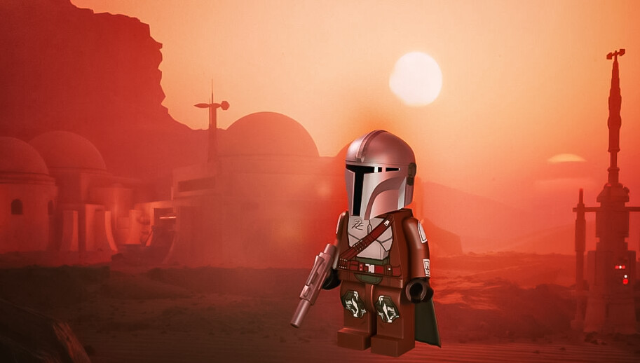 ArtStation - Lego Mandalorian
