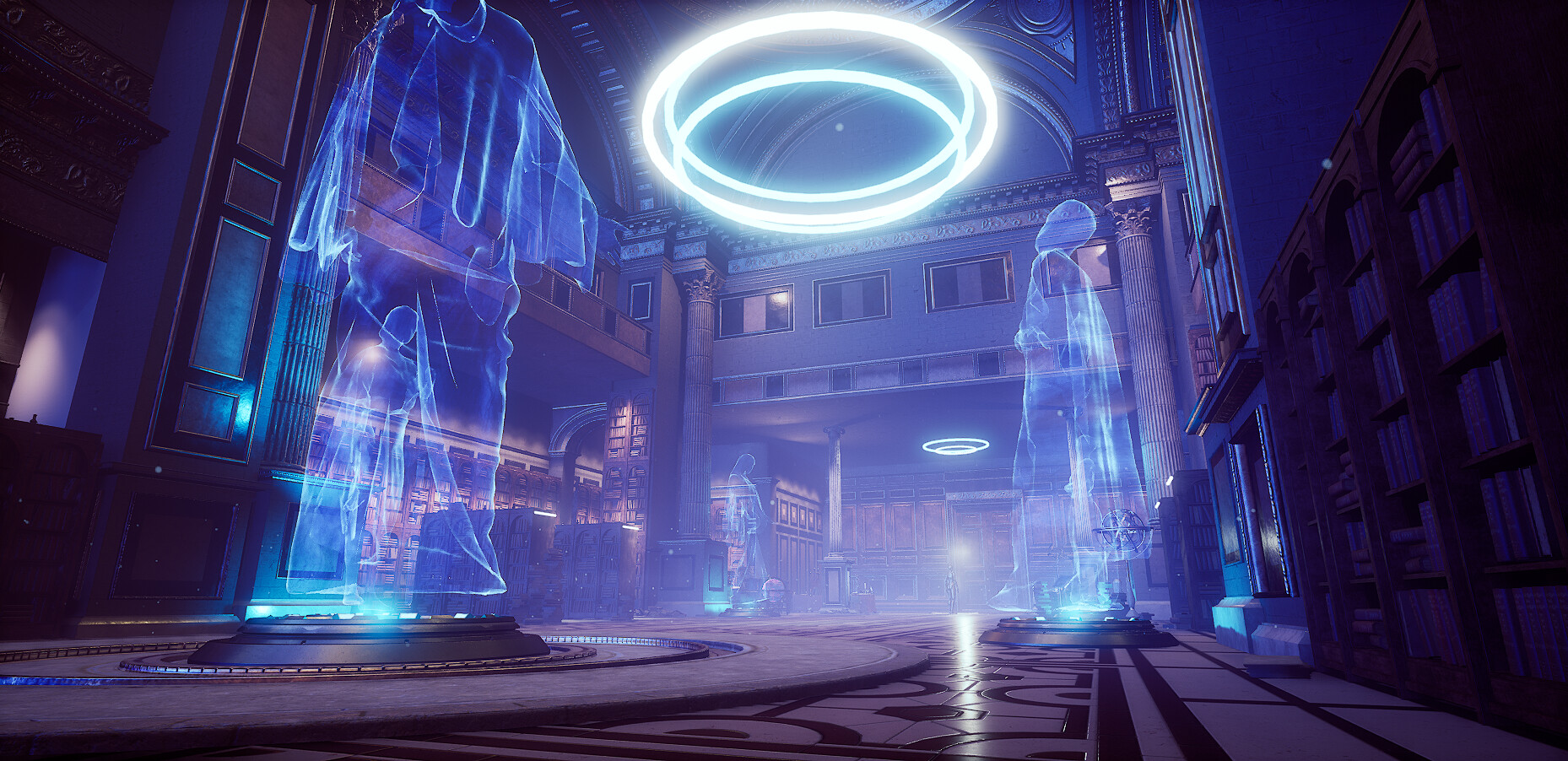 AlexSpyro - "Sci-fi library" for CGA Belgrade