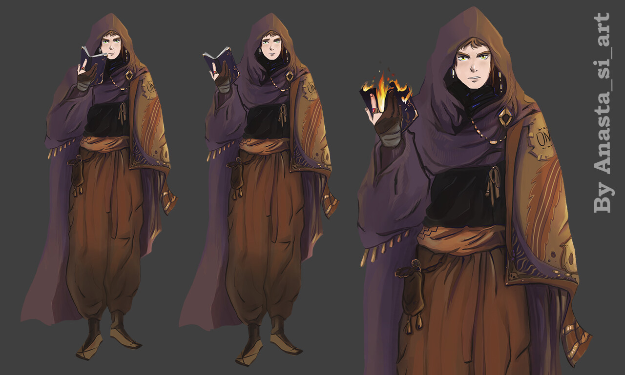 ArtStation - 2D character design - Astolf