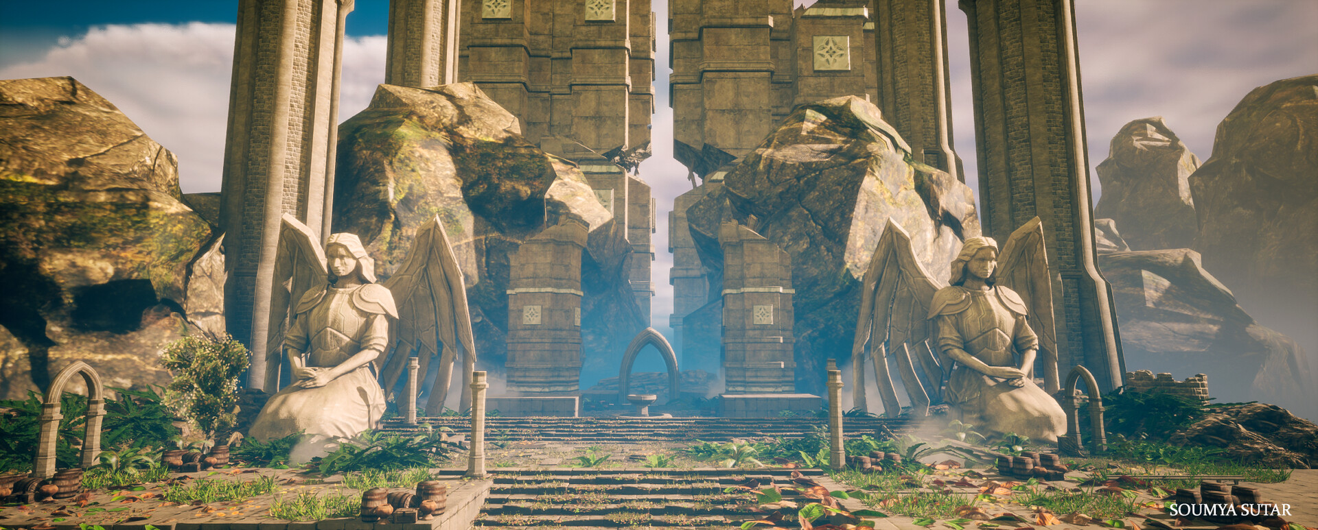 ArtStation - unreal level design 01