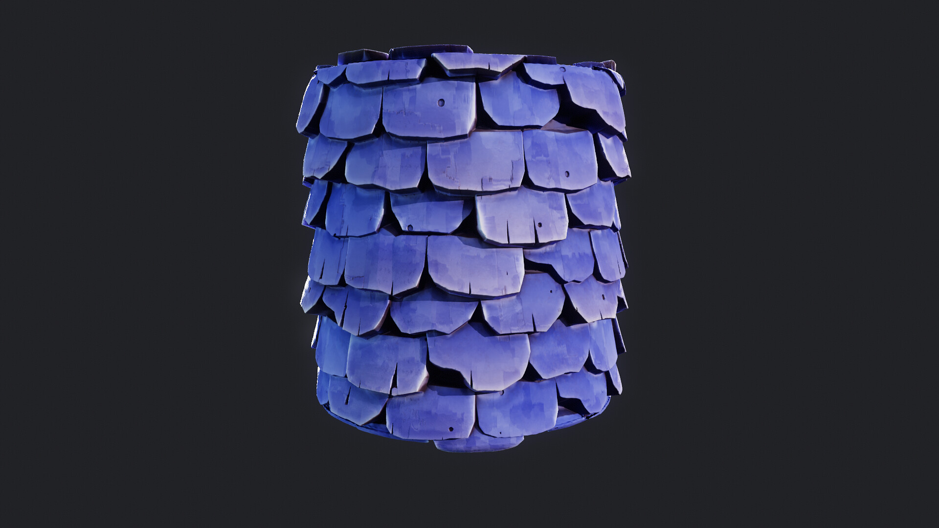 ArtStation - Stylized Roof Tiles.