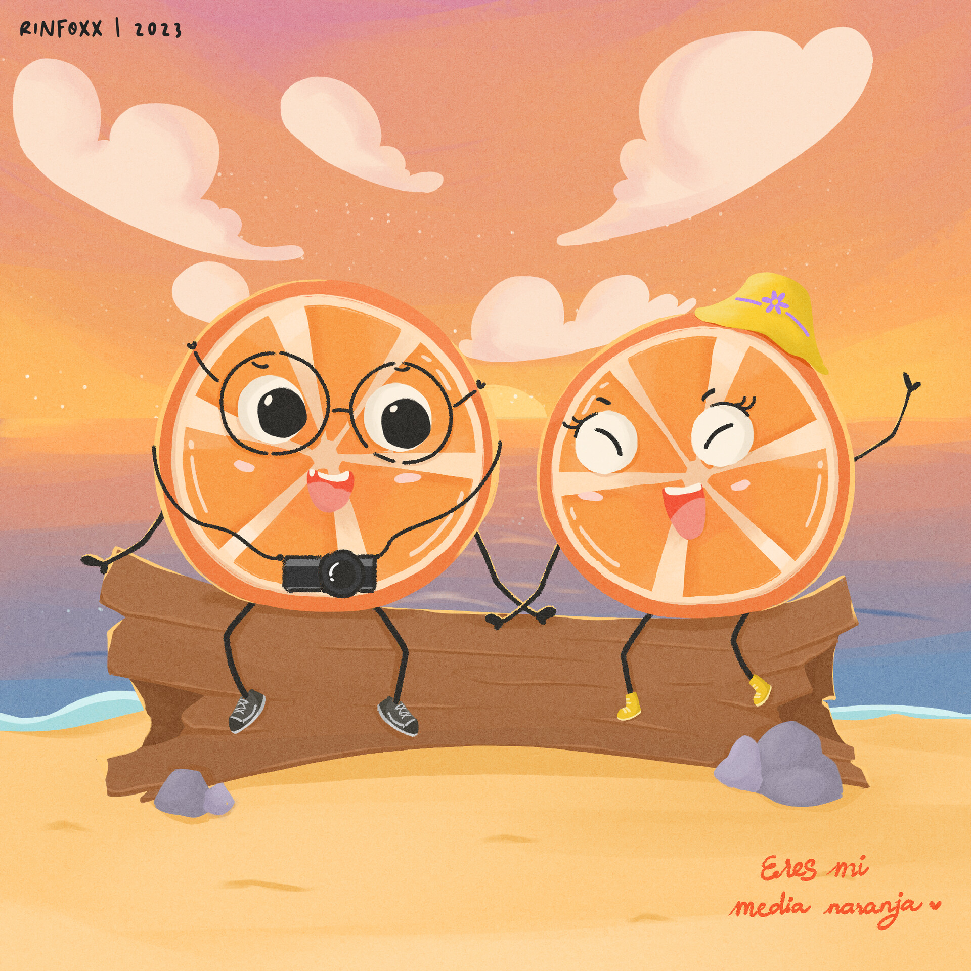 ArtStation - Eres mi media naranja