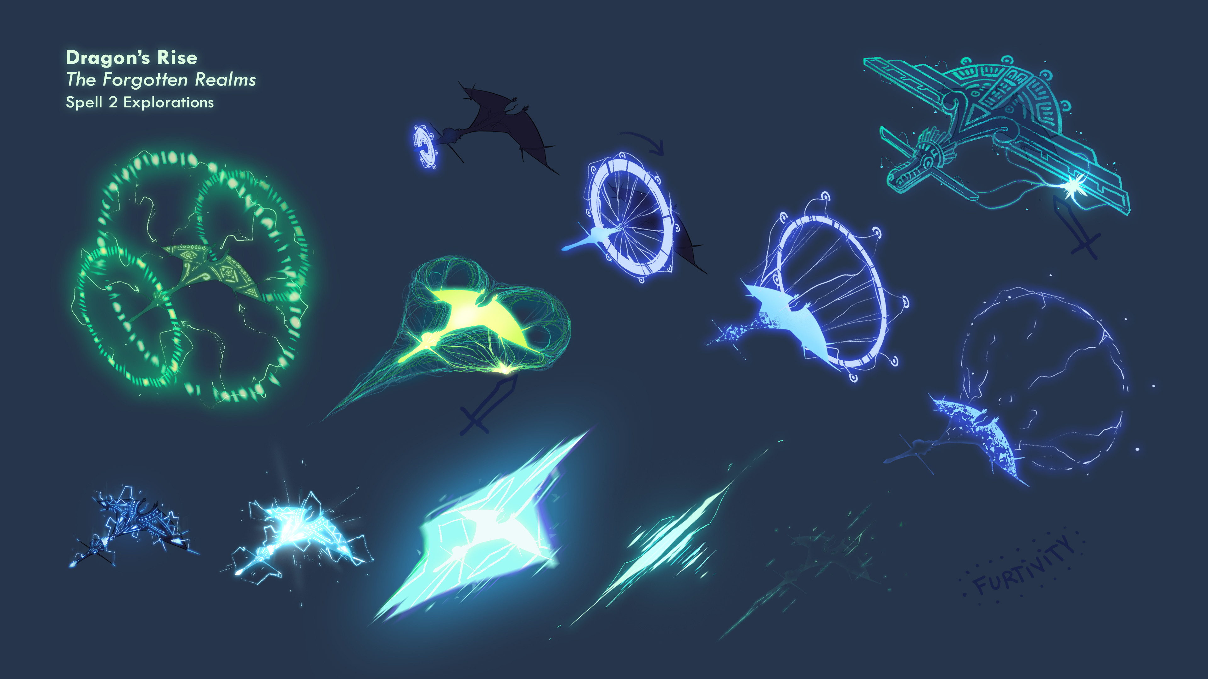 Benjamin ADAM - Artstation Challenge Dragon's Rise - VFX Art - "Stealth ...