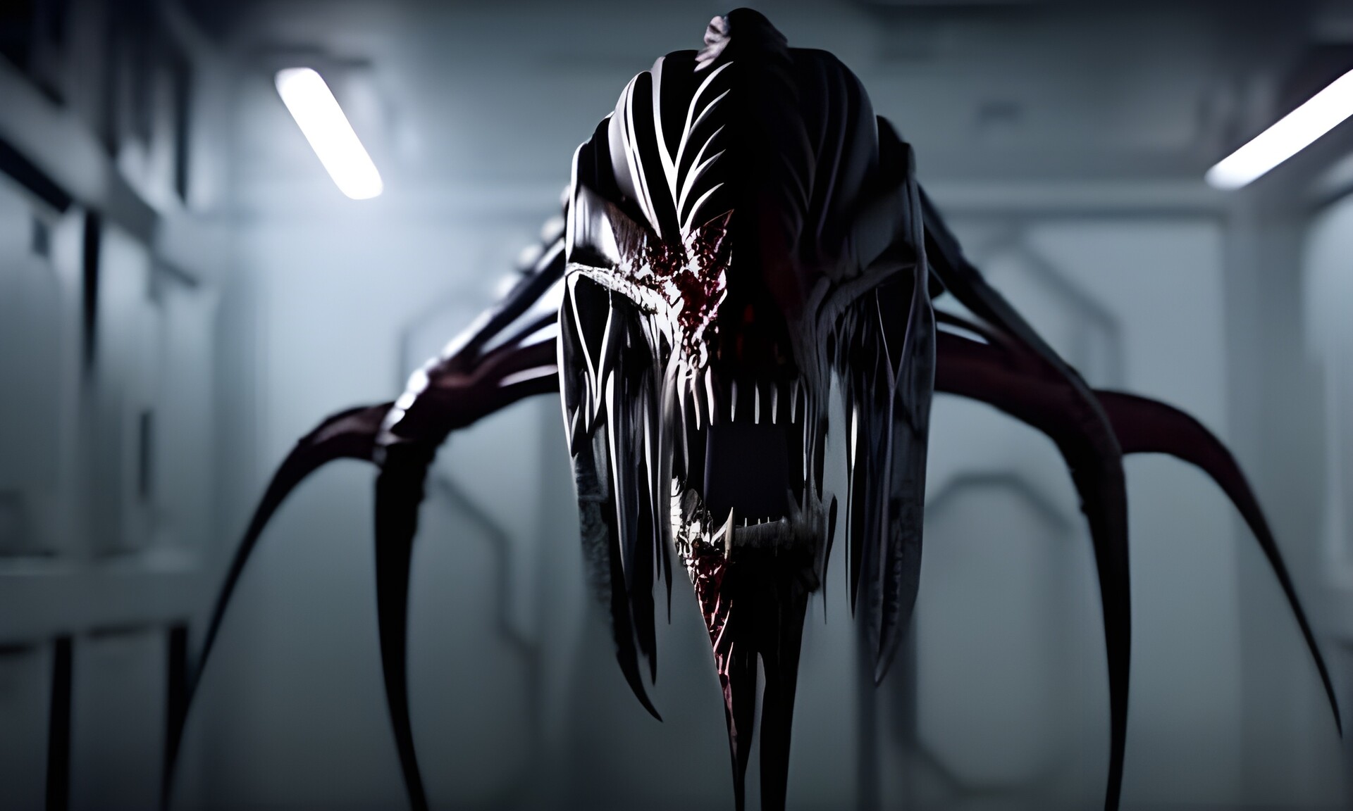 ArtStation - Alien spider-head