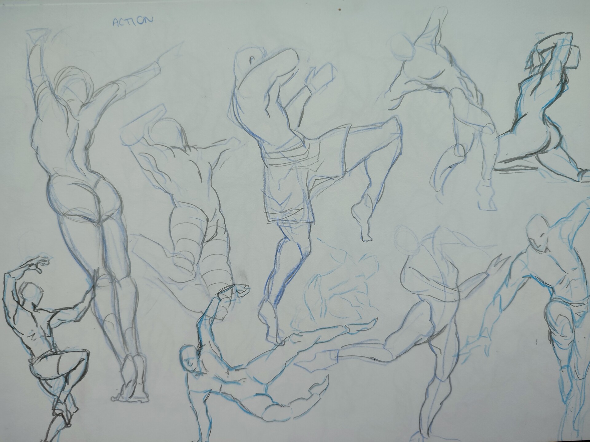 ArtStation - Quick figure drawing