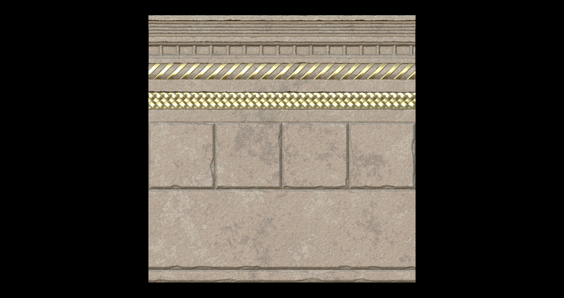 Otso Jylhä - Houdini Stone Handrail with Trim Sheet