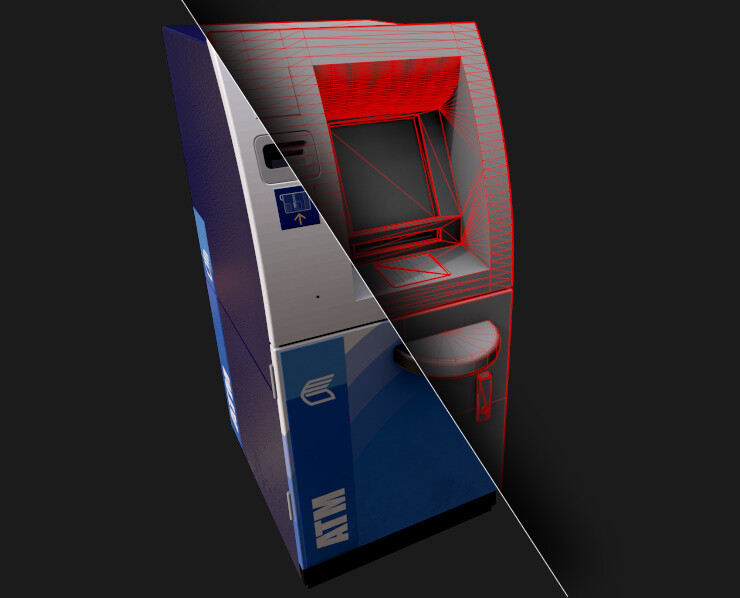 ArtStation - ATM 3D Model