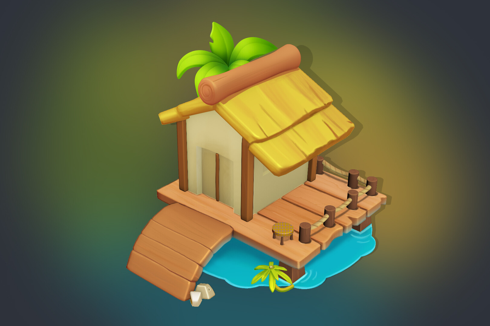 ArtStation - Fishing House