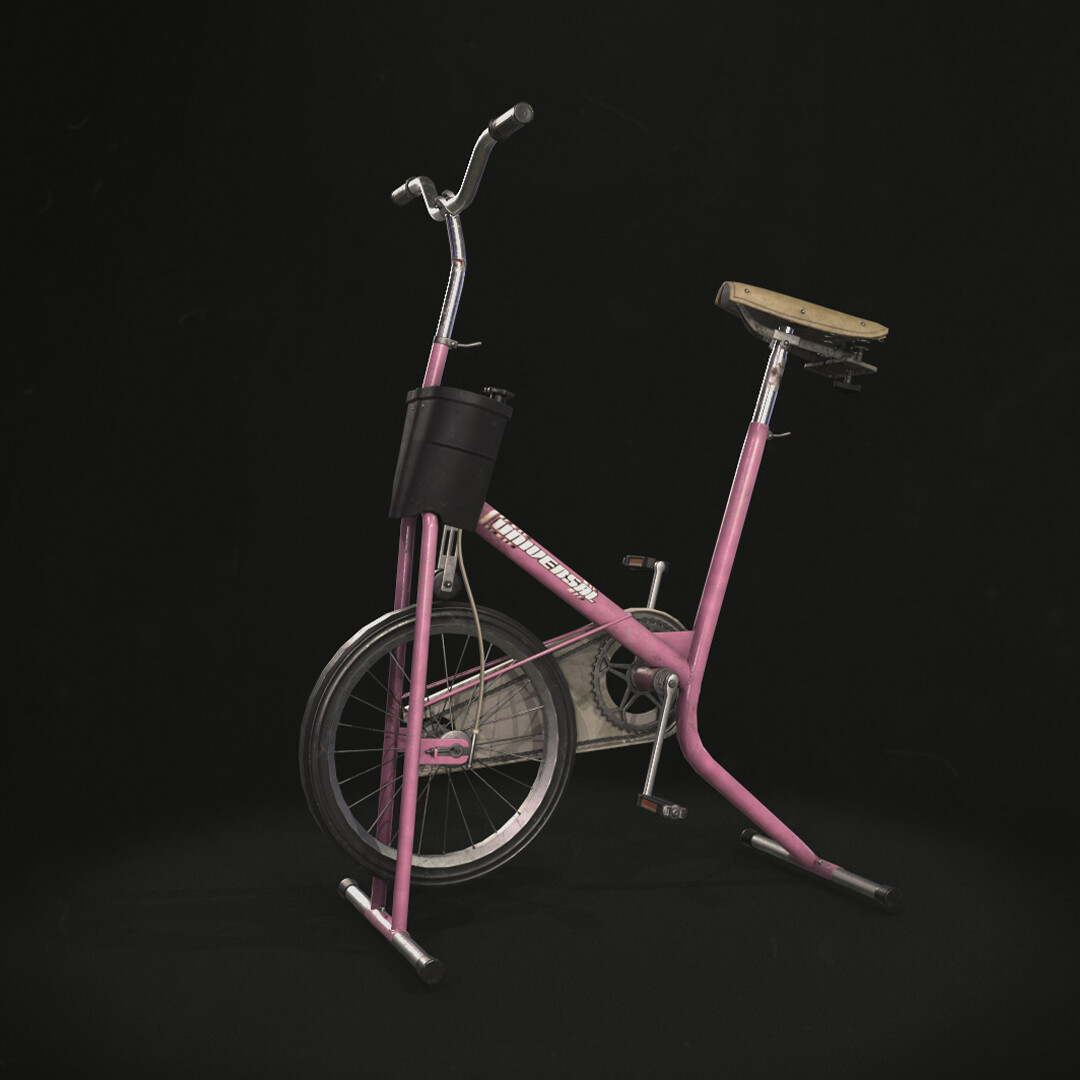 ArtStation - Vintage exercise bicycle
