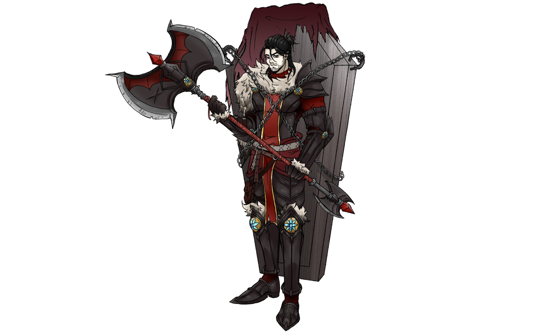 ArtStation - DnD Character Art: Caelestis