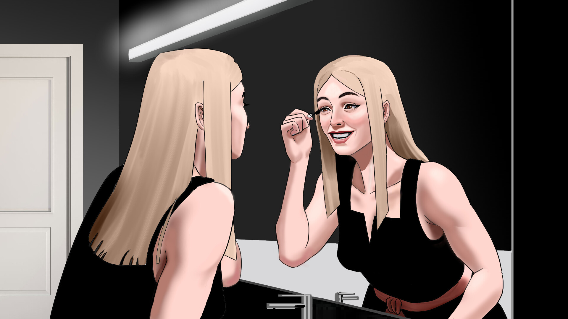 ArtStation - Mirror girl