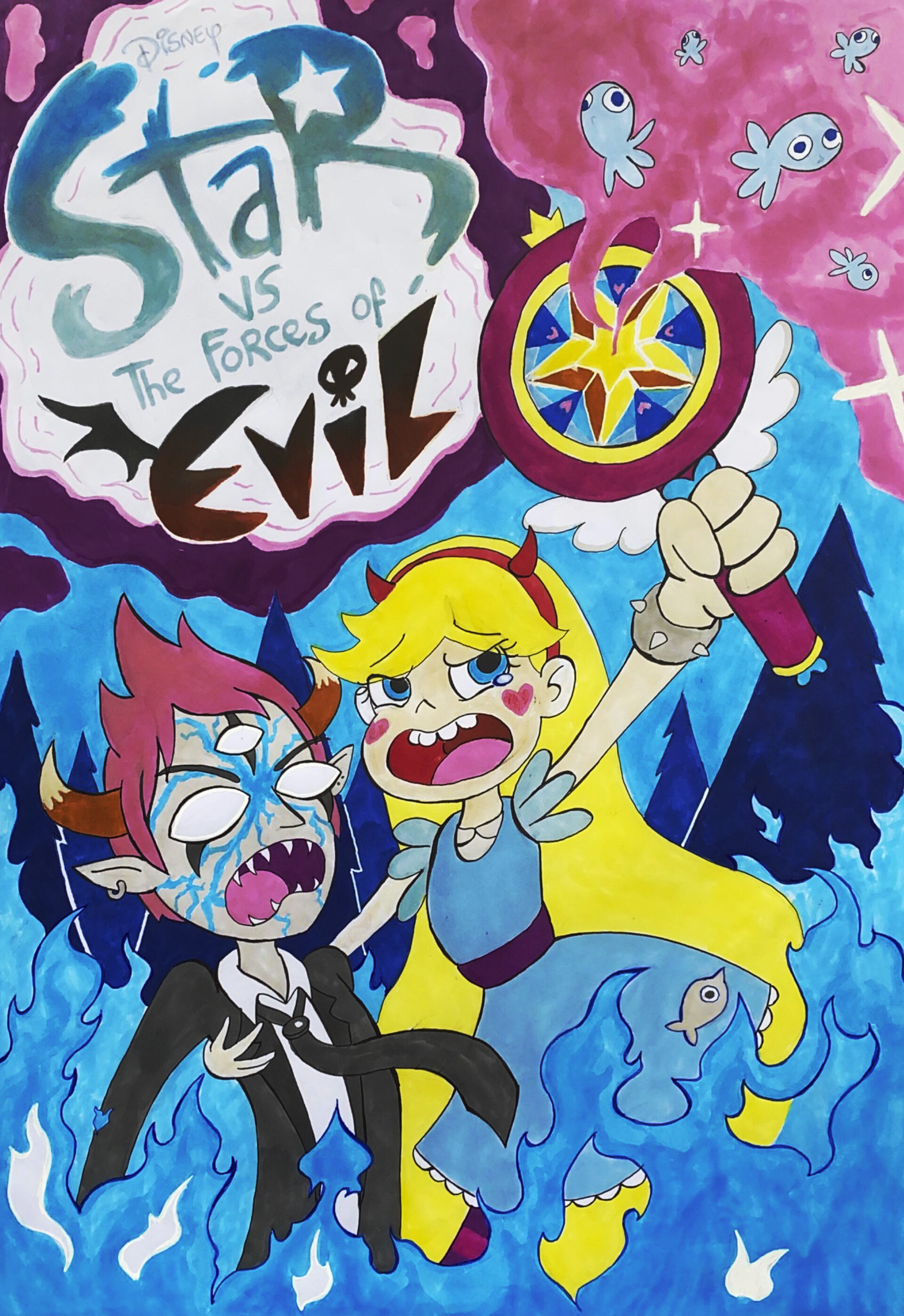 ArtStation - FANART "Star Vs the force of evil"