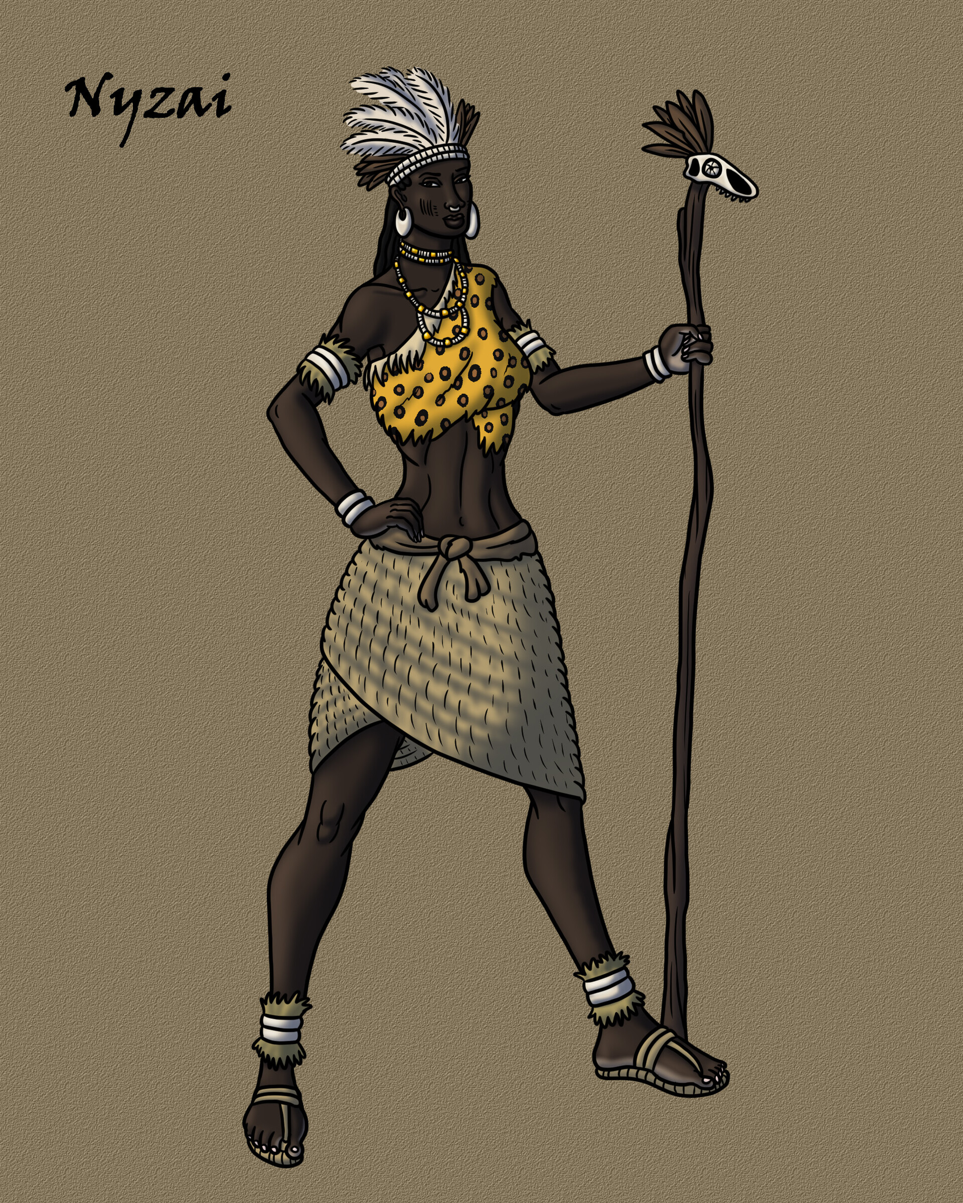 ArtStation - Chieftain Nyzai