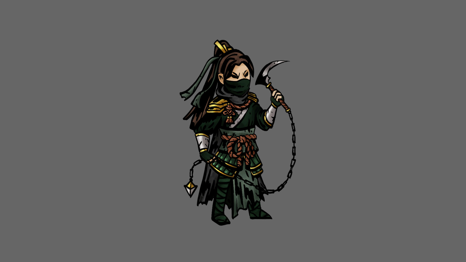 Kusarigama Assassin | Inspired by Darkest Dungeon | Chara Design ...