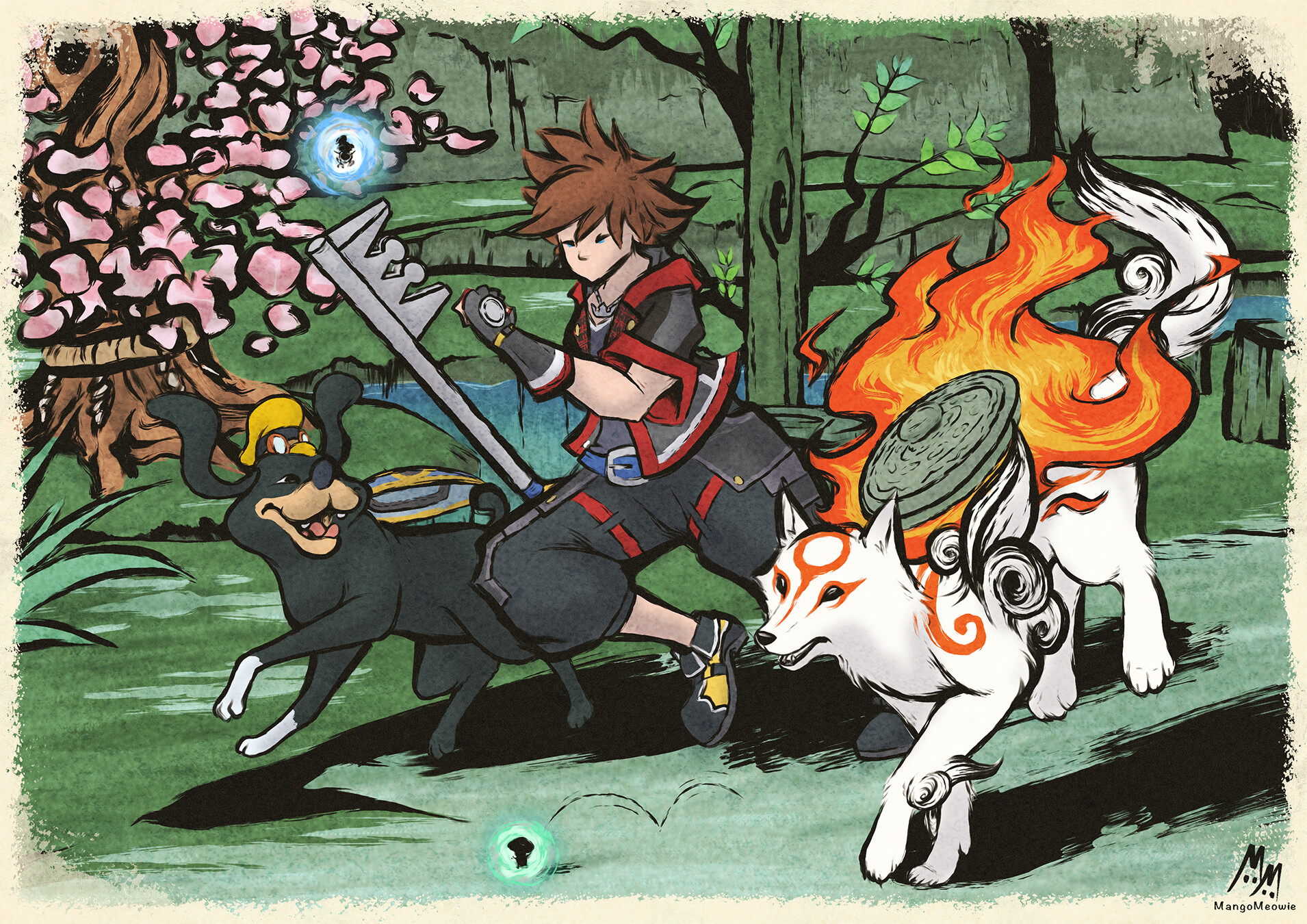 ArtStation - Okami Hearts