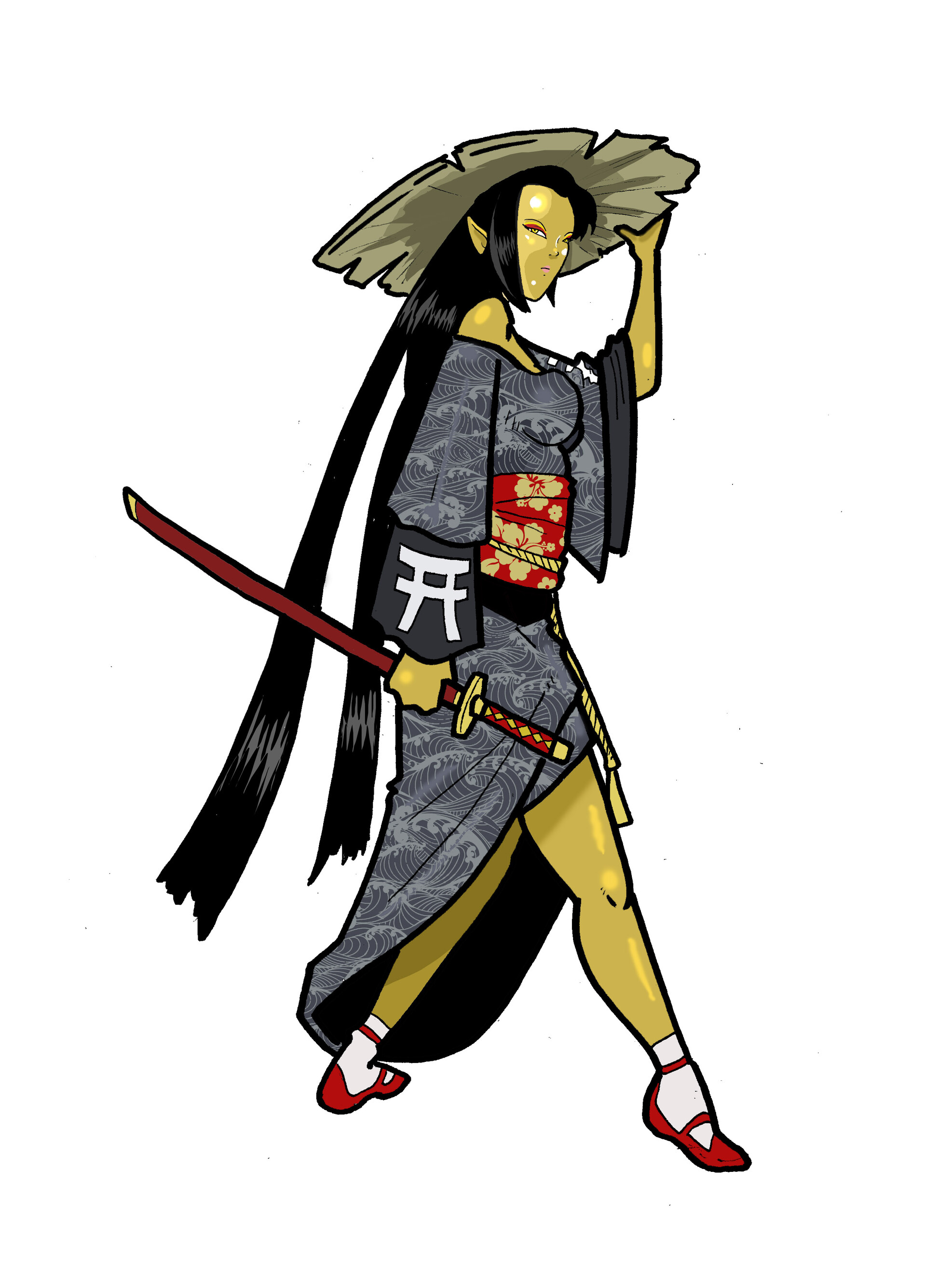 ArtStation - Bushi River Spirit