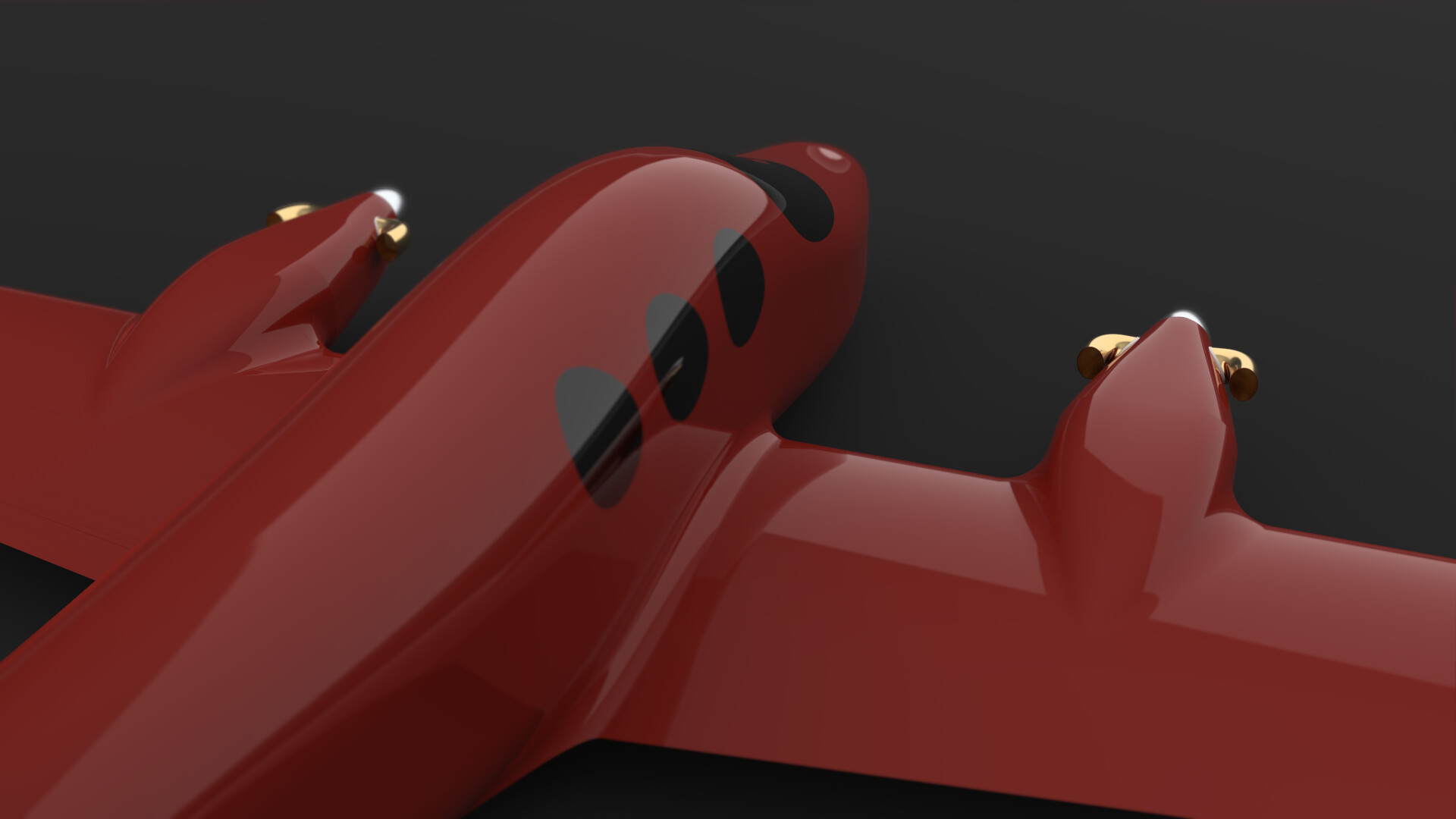 ArtStation - Twin Engine Aircraft in Plasticity