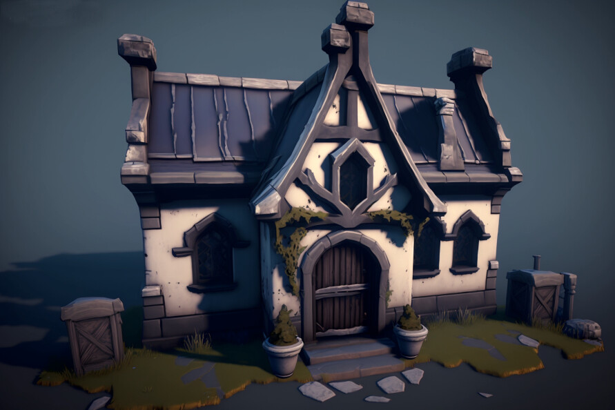 ArtStation - Fantasy House Concepts