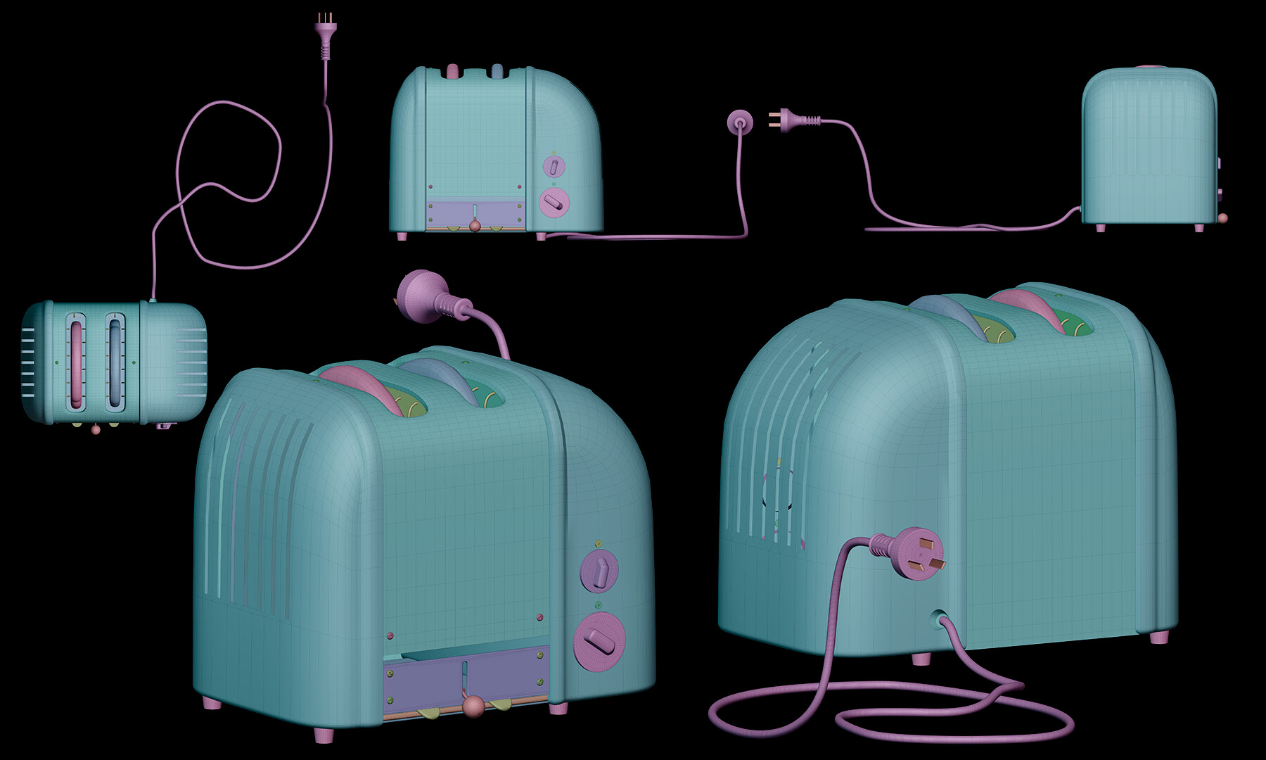 Toaster Loop Animation by Lautaro Ramos — ProUser.Me