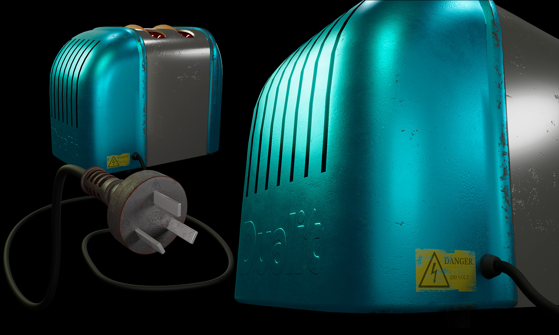 Toaster Loop Animation by Lautaro Ramos — ProUser.Me