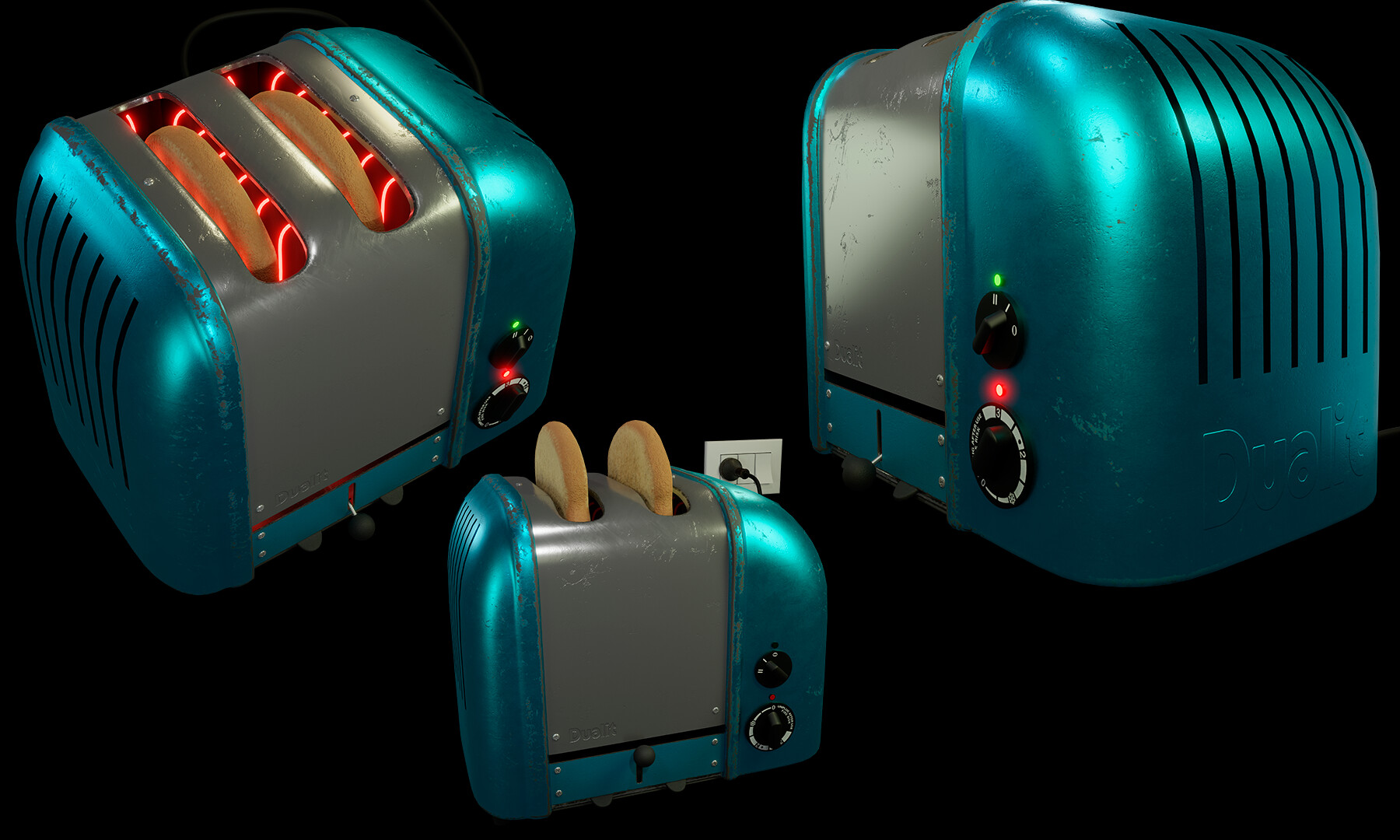 Toaster Loop Animation by Lautaro Ramos — ProUser.Me