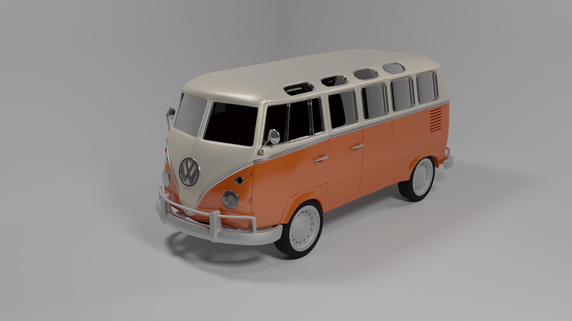 ArtStation - 3d Volkswagen Camper Van