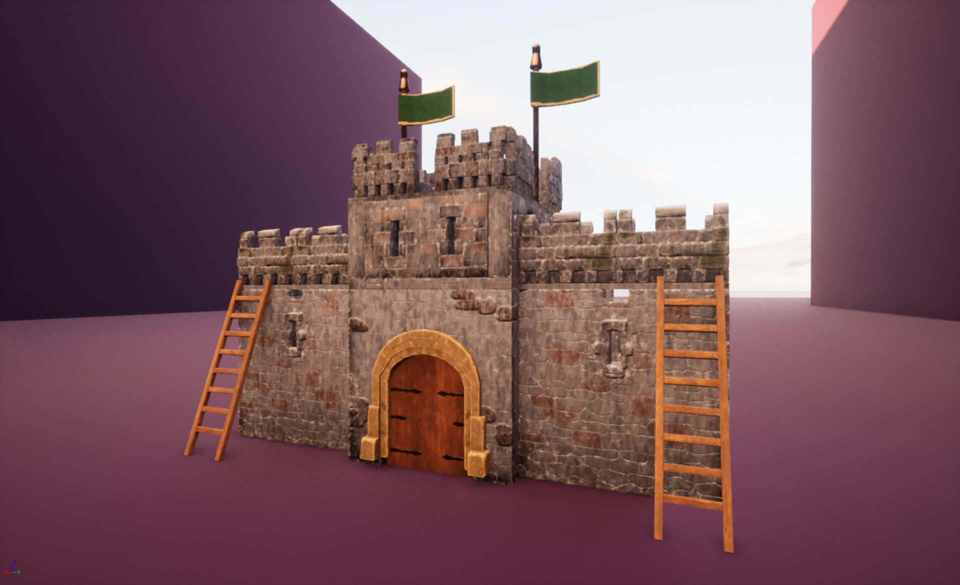 Rui Pan - Toy castle