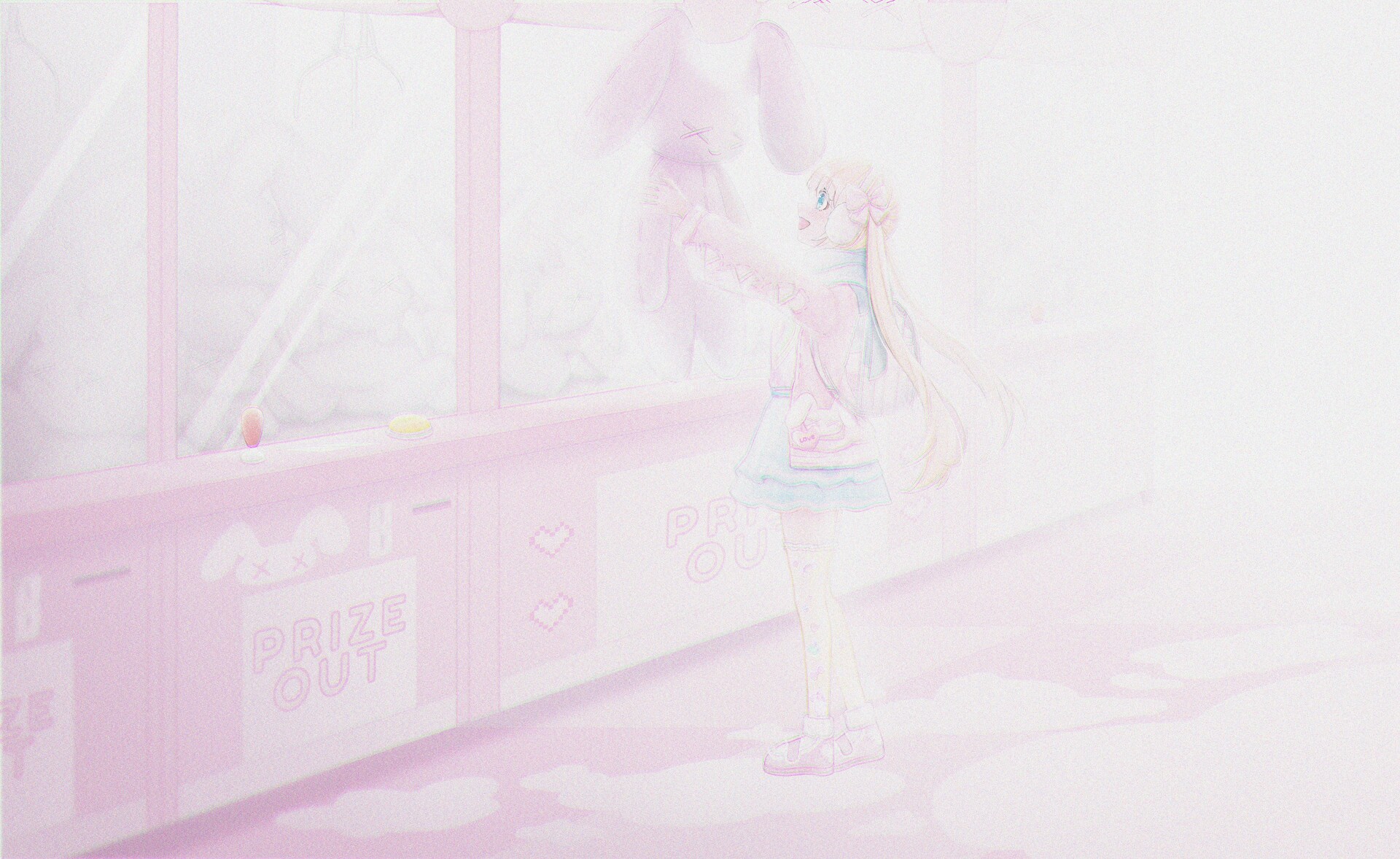 ArtStation - At a claw machine shop