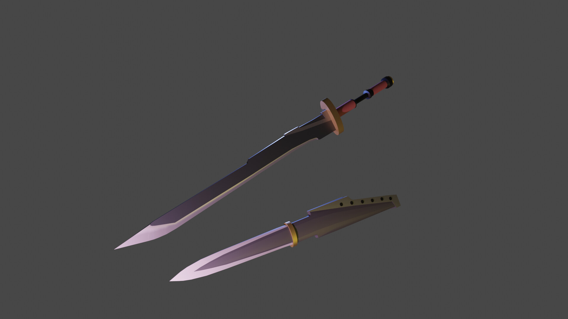 ArtStation - Base long sword MHR