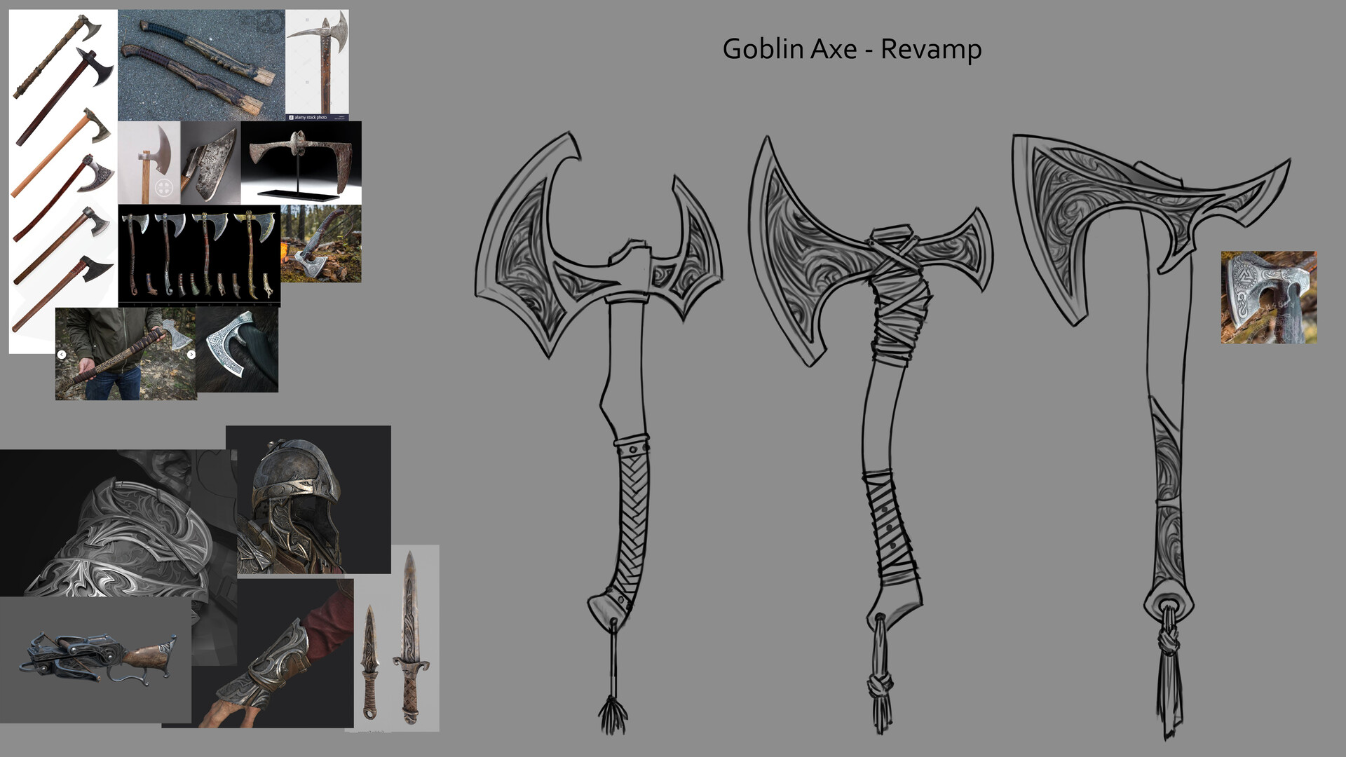 benjuddart.com - Hogwarts Legacy - Goblin Weapons