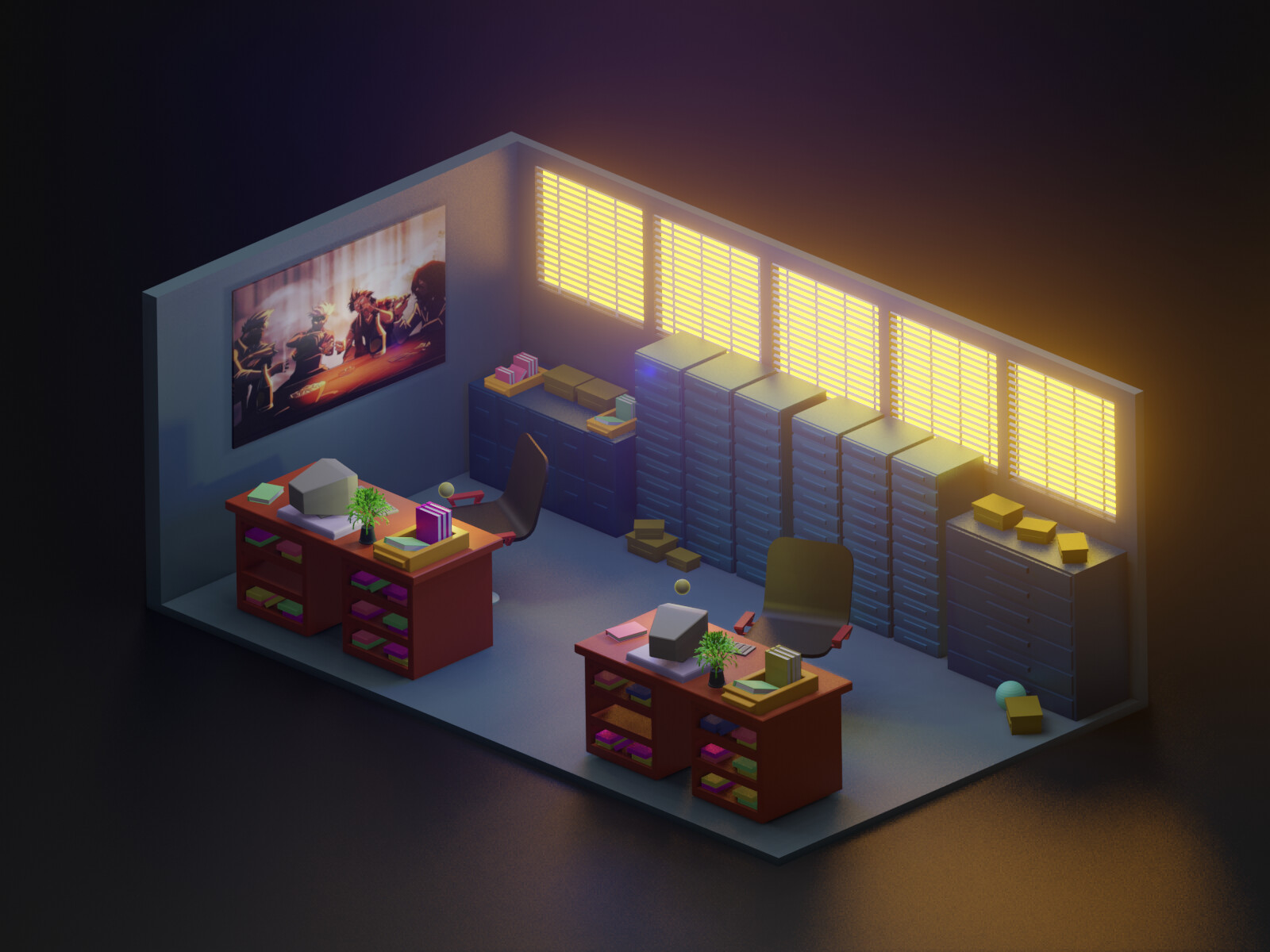 ArtStation - My junior steps