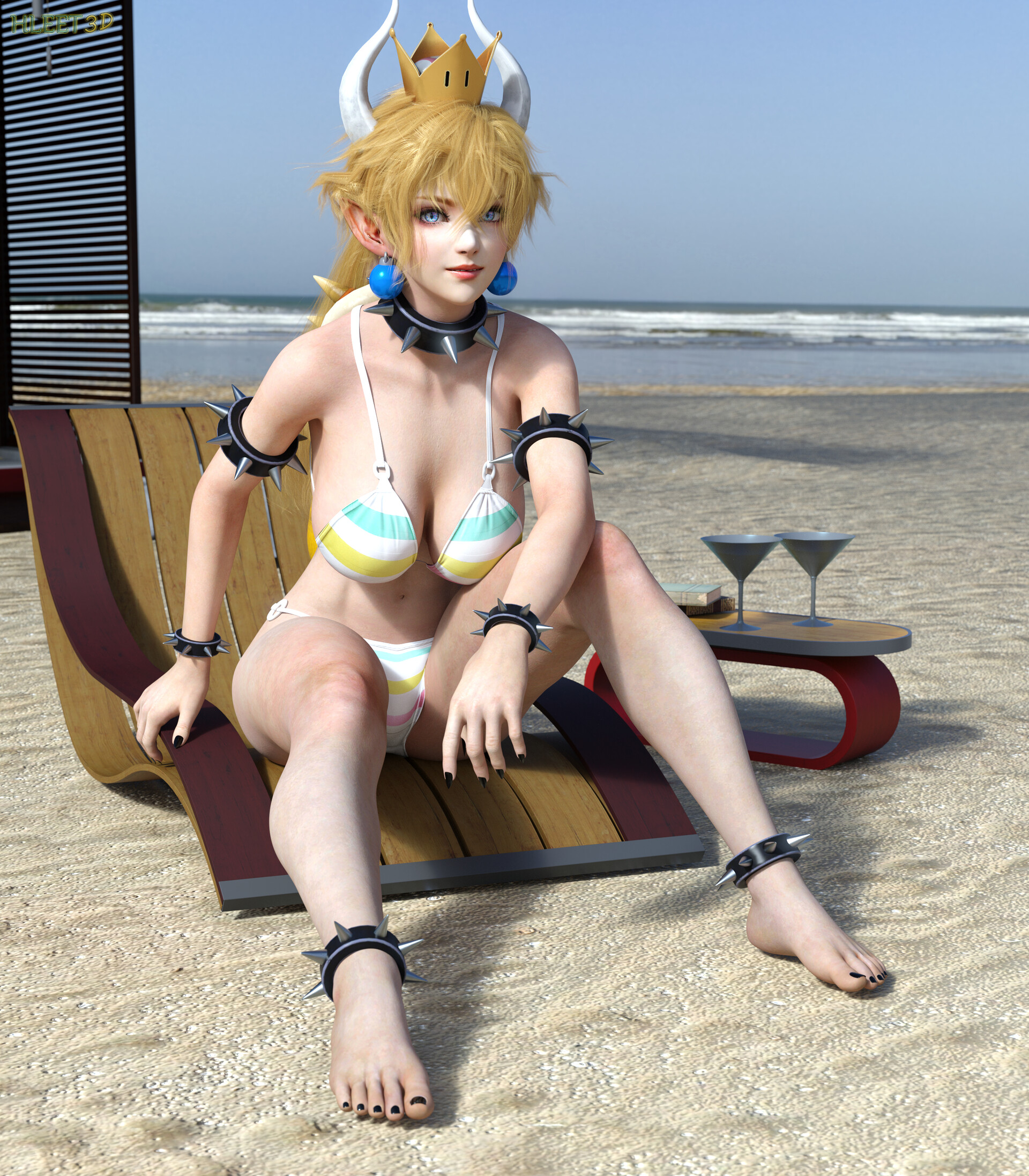 ArtStation - Special specimen at the beach