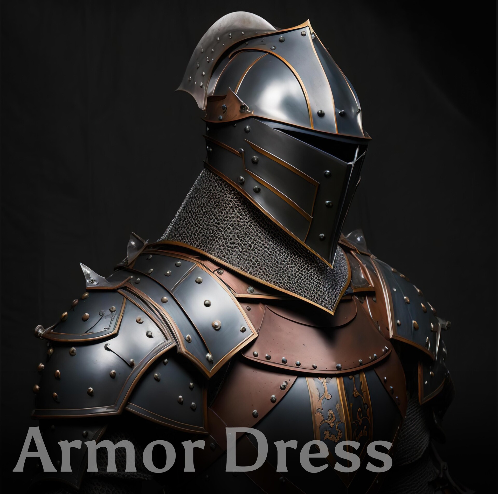 Royal Top Studio - 323 Armor Dress Reference modeling /Designing Vol 07