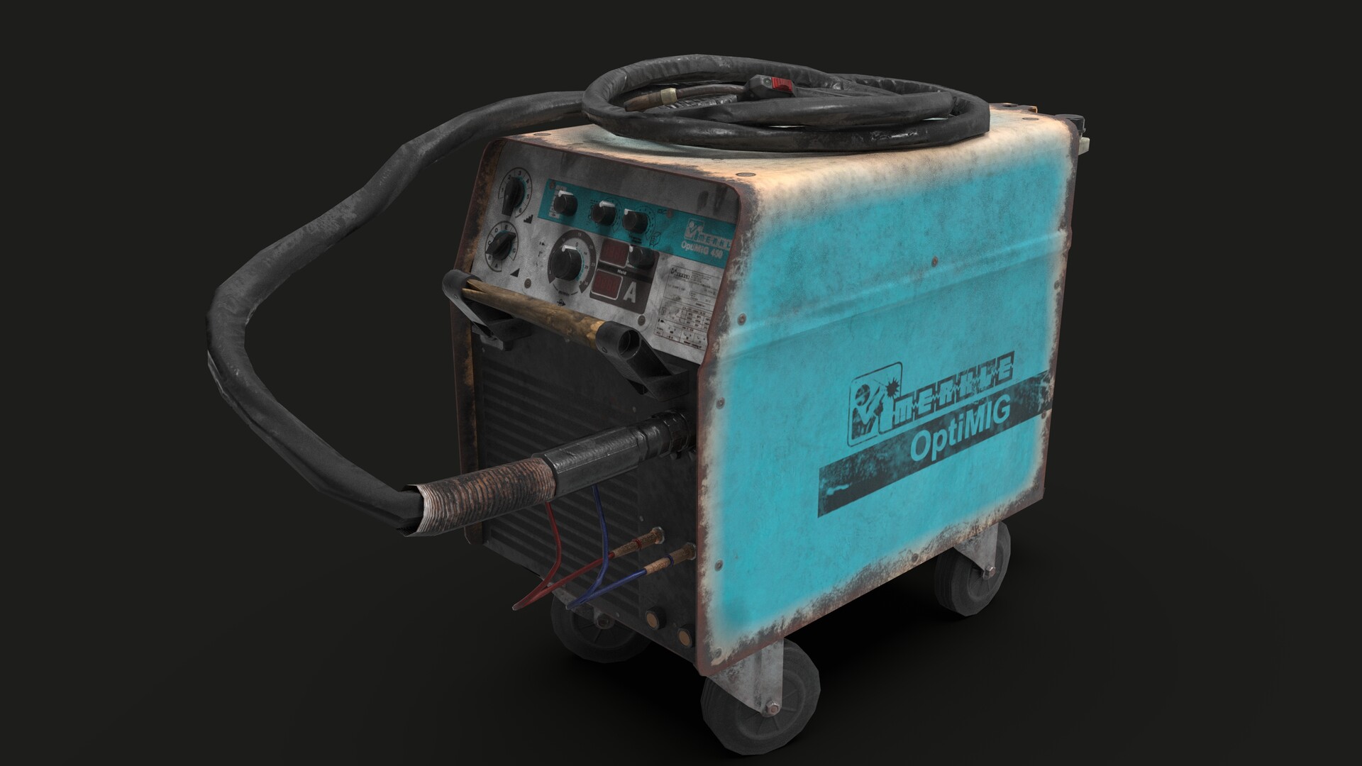 ArtStation - Welding Machine Optimig 450