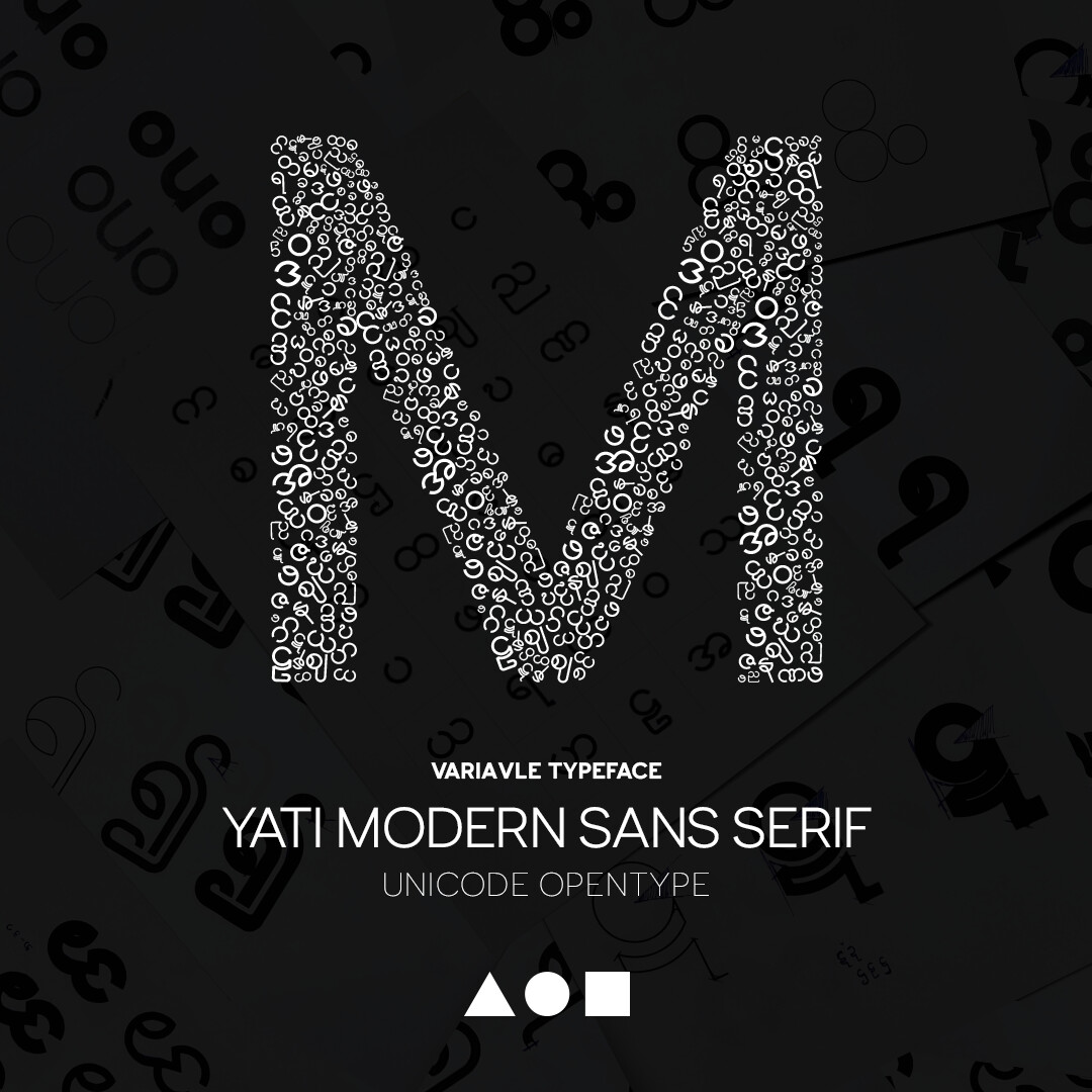 Htun Naung - YATI Typeface